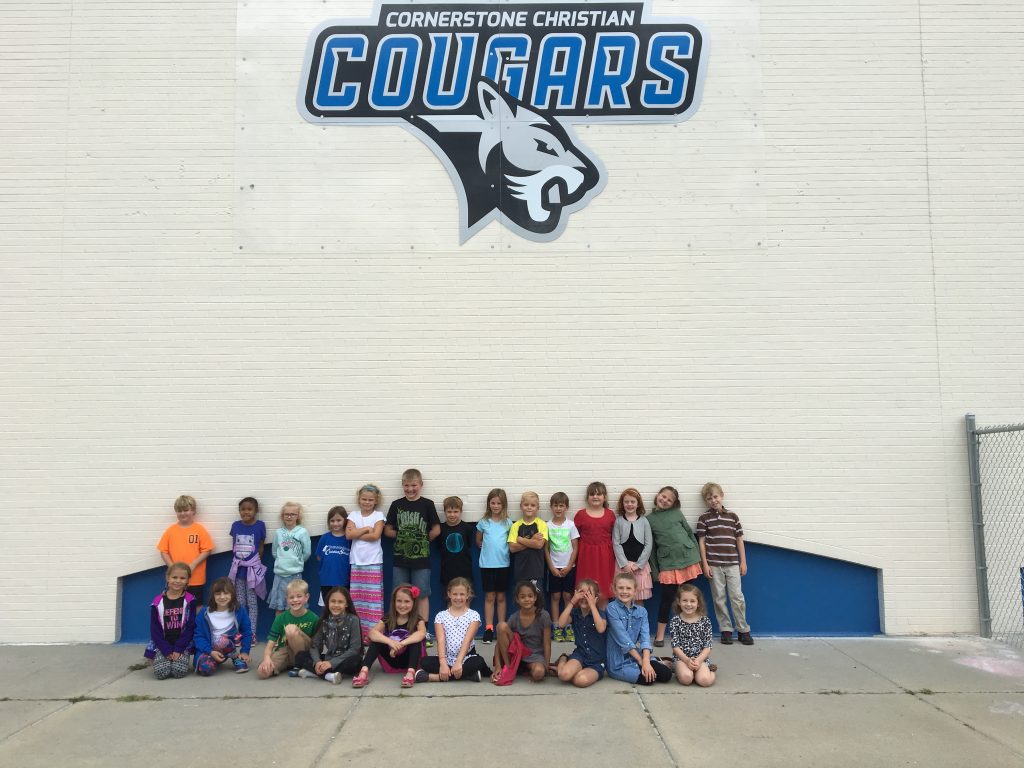 CCS sign - Cornerstone Christian School